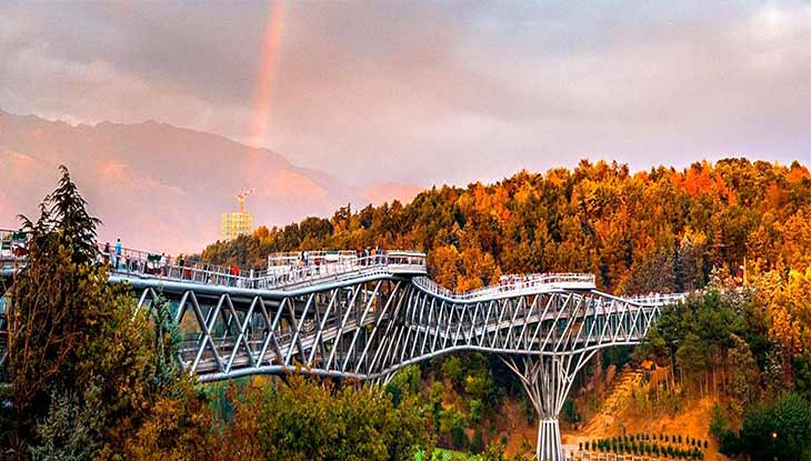 پل طبیعت تهران کجاست؟ آدرس، تصاویر و شرایط و هزینه های بازدید - بزن ...
